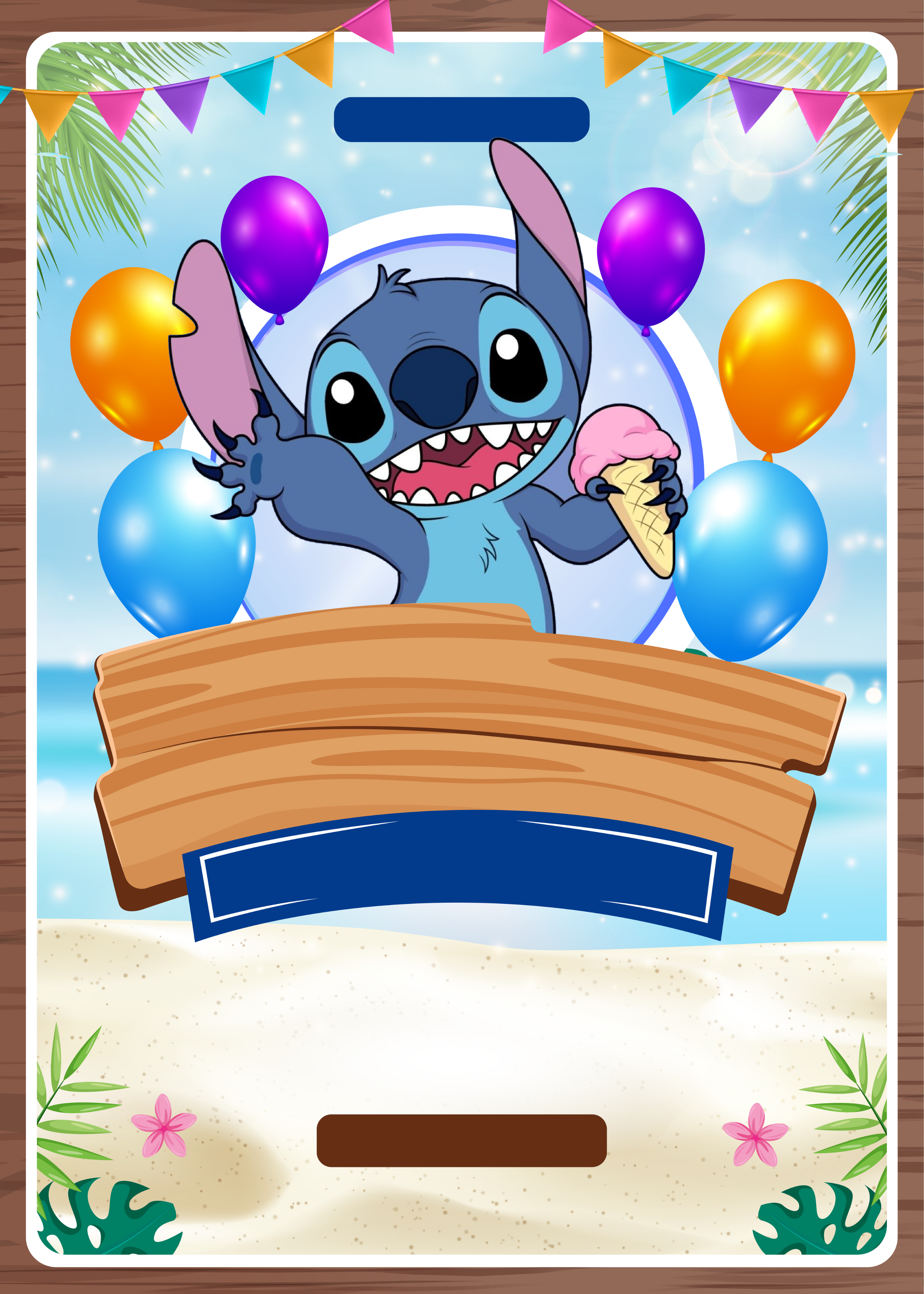 Como hacer Invitación Animada de Stitch en canva - Aprende Facil