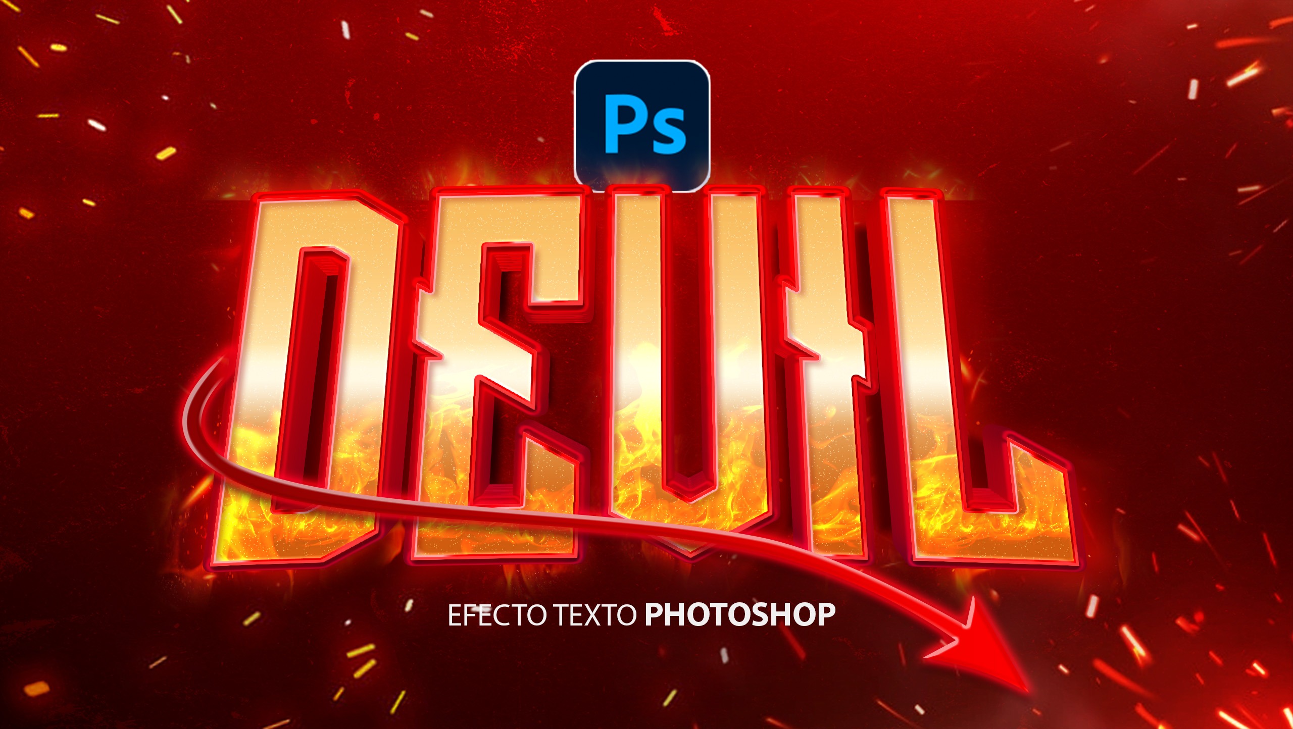 Photoshop Text Effect Aprende Facil