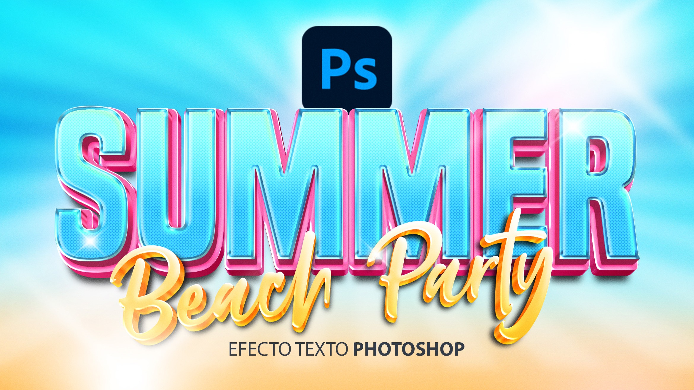 How To Create 3D Letters Photoshop Aprende Facil